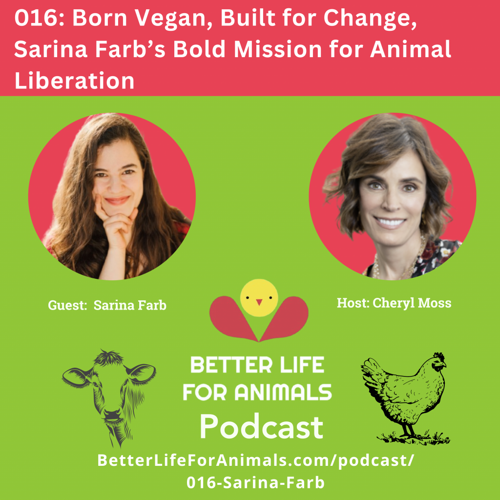 016: Born Vegan, Built for Change, Sarina Farb’s Bold Mission for Animal Liberation - Better ...